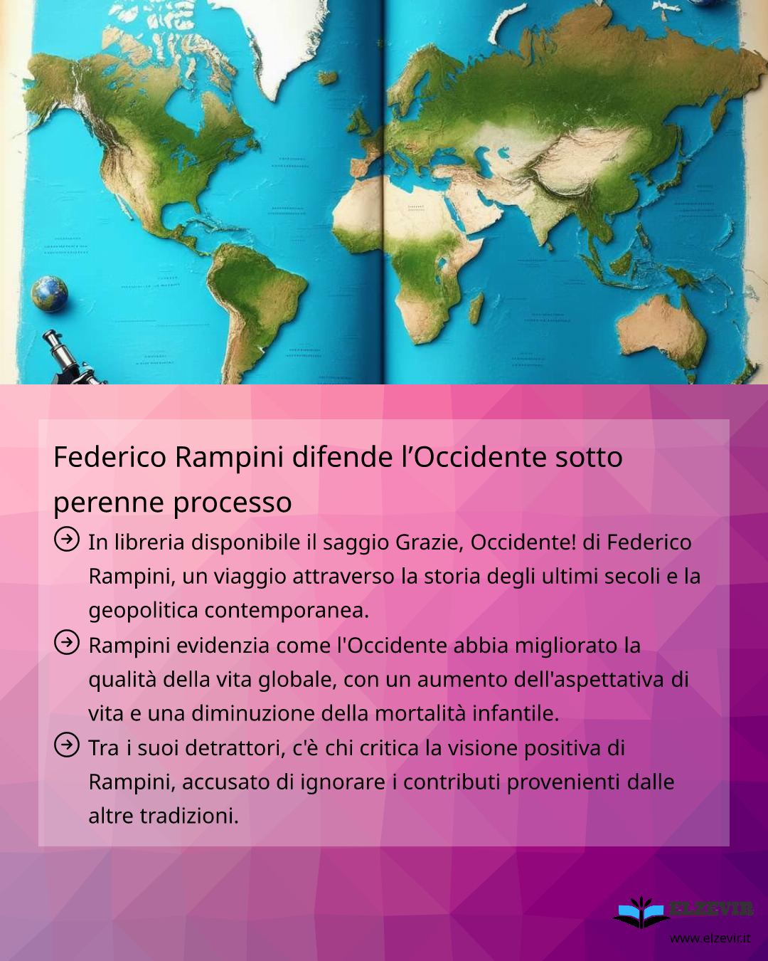 Federico Rampini difende l’Occidente sotto perenne processo