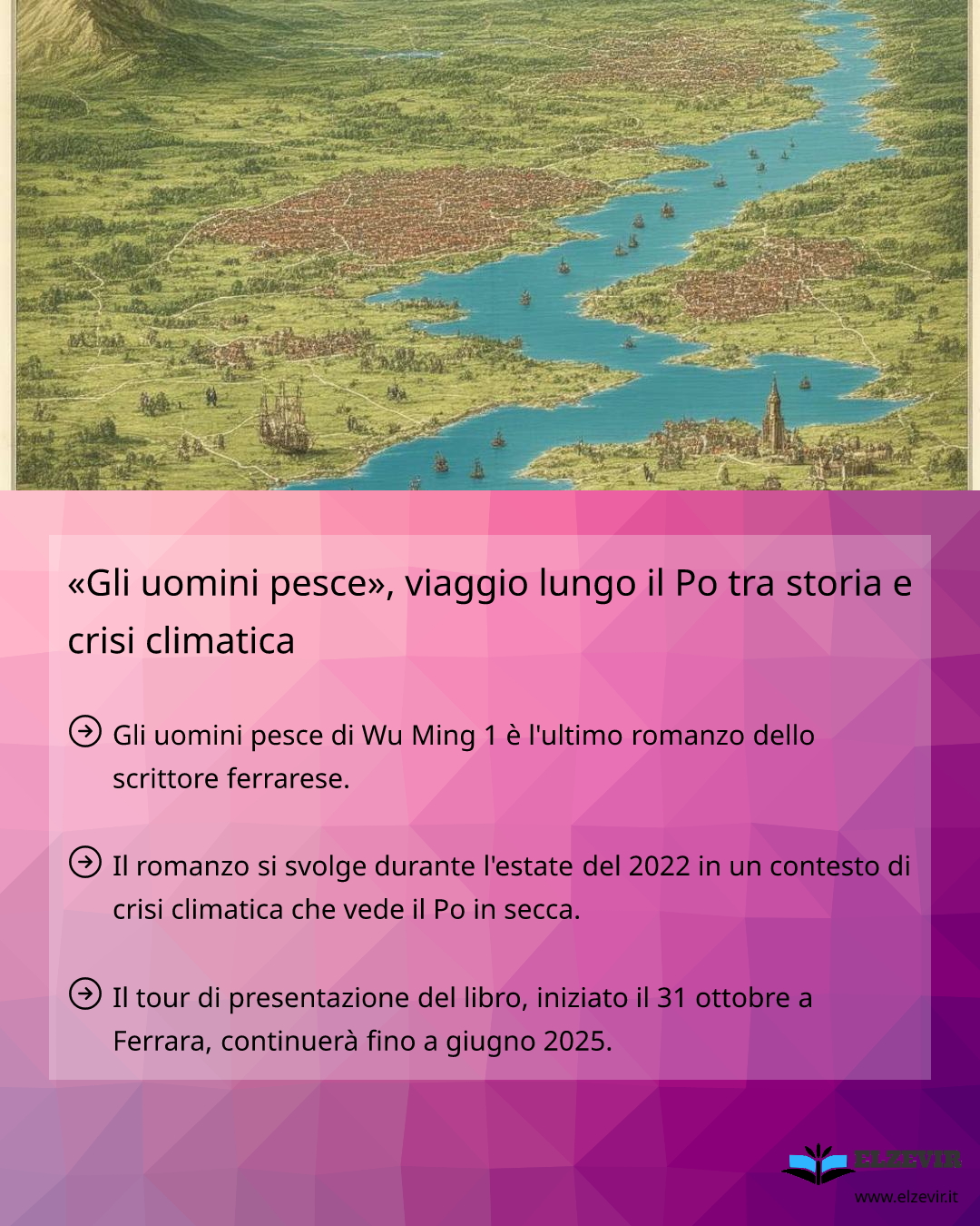 «Gli uomini pesce», viaggio lungo il Po tra storia e crisi climatica