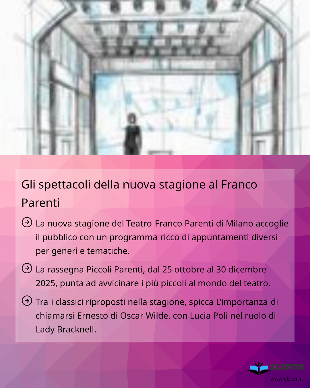Gli spettacoli della nuova stagione al Franco Parenti