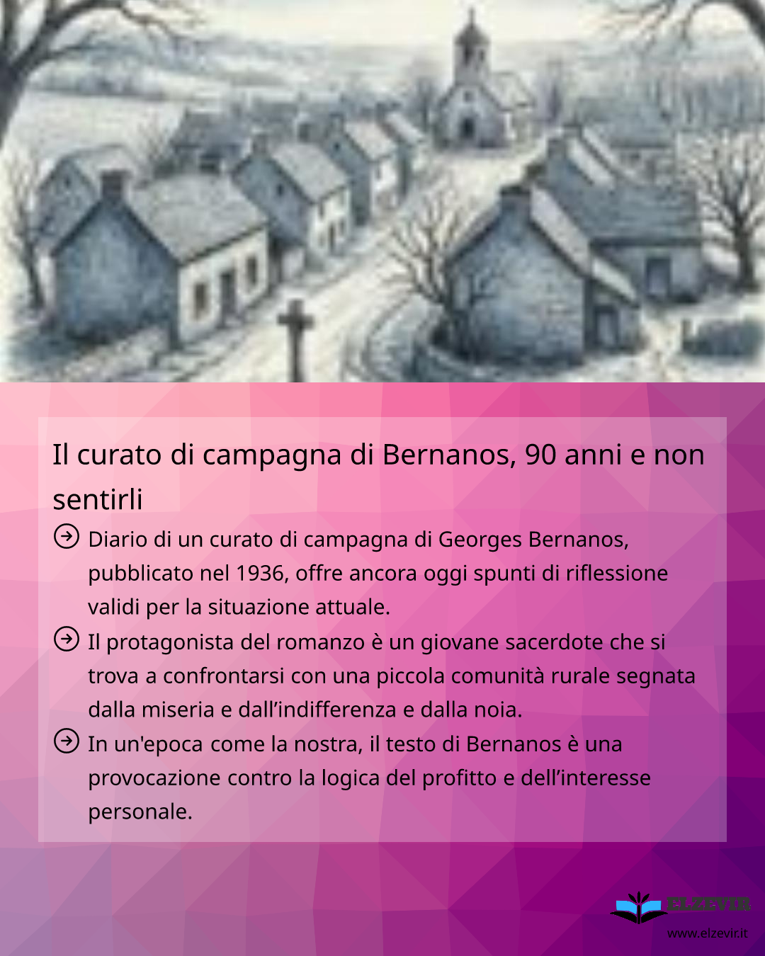 Il curato di campagna di Bernanos, 90 anni e non sentirli